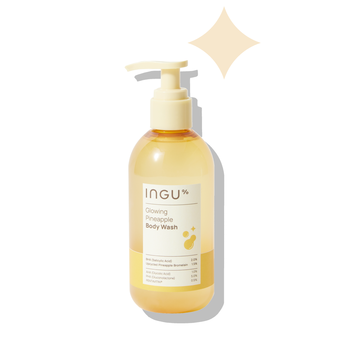 Glowing Pineapple Body Wash | INGU Skin